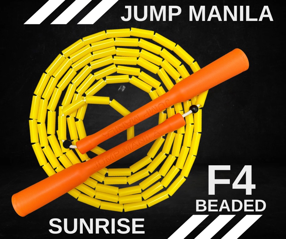 Jump Manila F4 Long handle Beaded Jump rope | Lazada PH