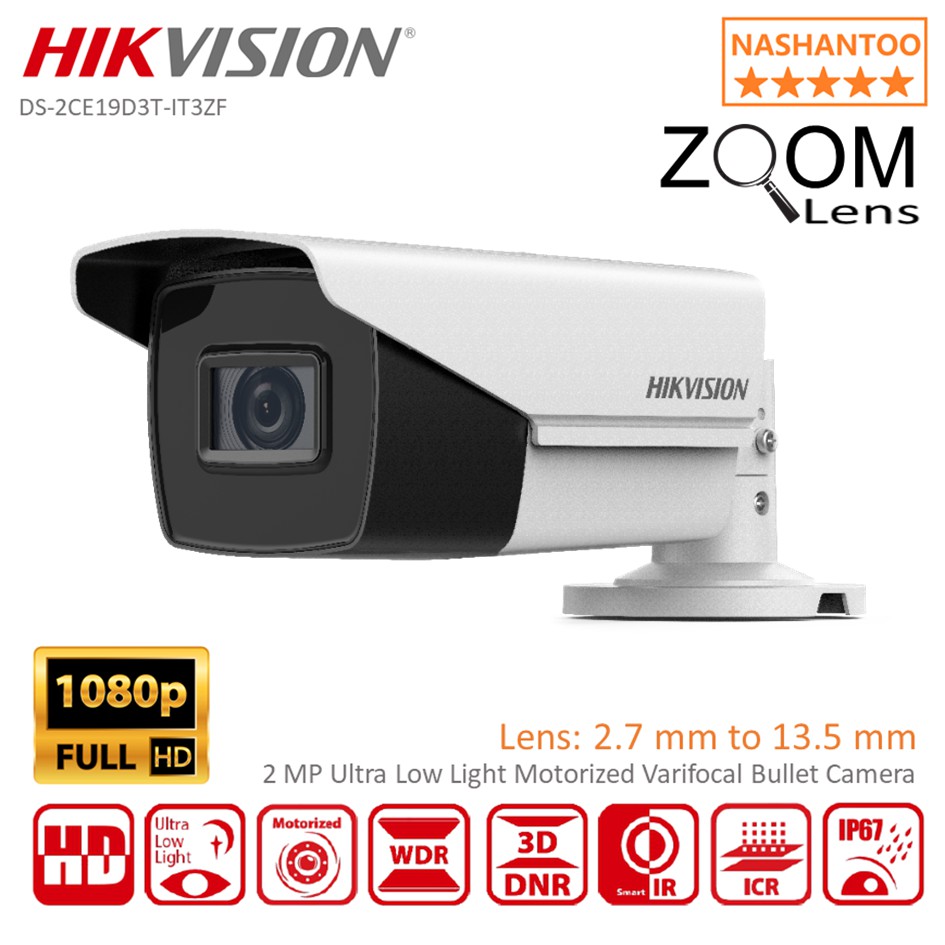 HIKVISION DS-2CE19D3T-IT3ZF 4in1 2MP Outdoor IR Motorized Varifocal ...