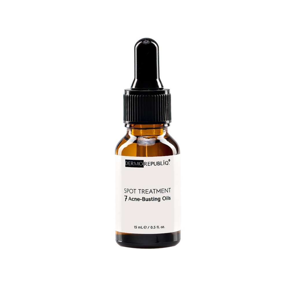 Dermorepubliq Spot Treatment - 7 Acne-Busting Oils Serum - 15 mL ...