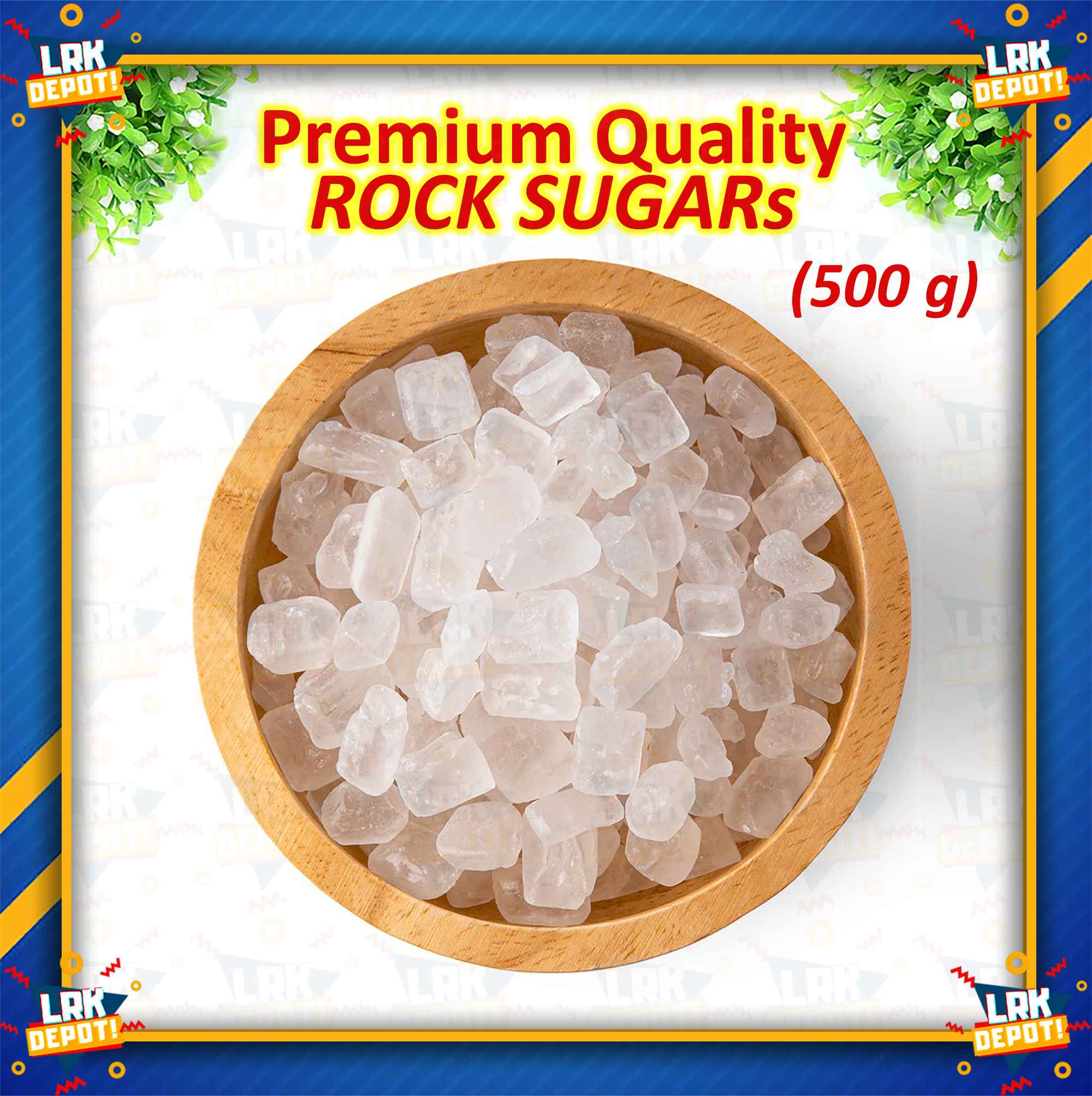 [Premium Quality] Rock Sugar Mishri Sweetener Small Crystal Granules ...