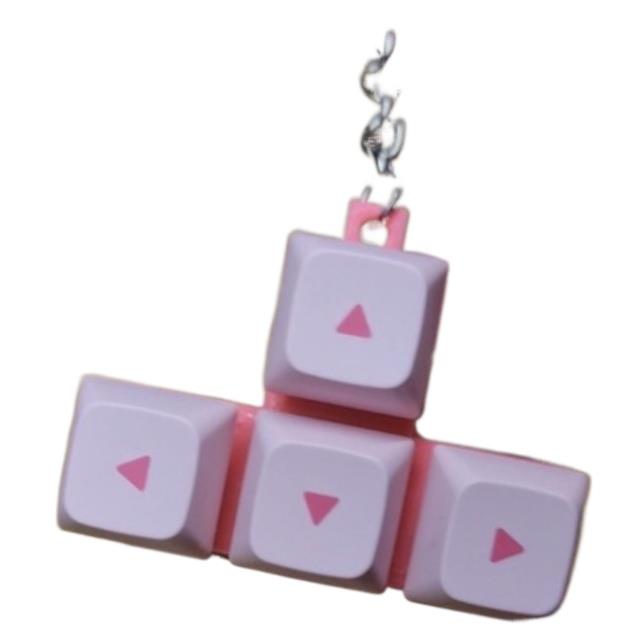 Printed Mechanical keyboard switch keychain 4 slots (Tetris WASD arrow ...