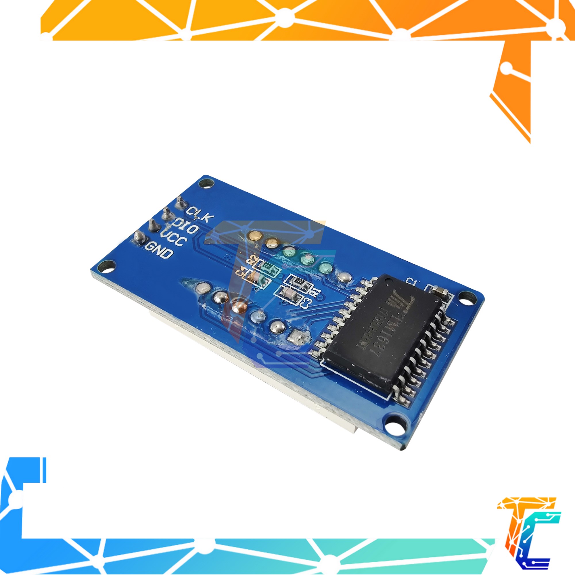 4 digit display module 4 Digital Tube Display Module Led Adjustable ...