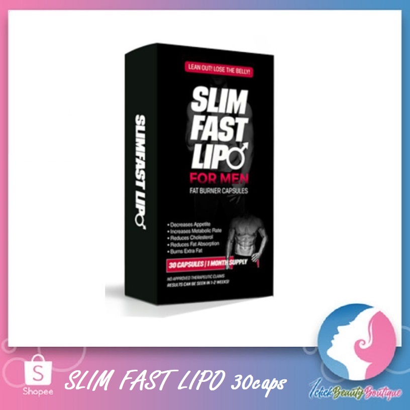 SlimFast Weight Loss Capsules For Men STRONG 30caps | Lazada PH