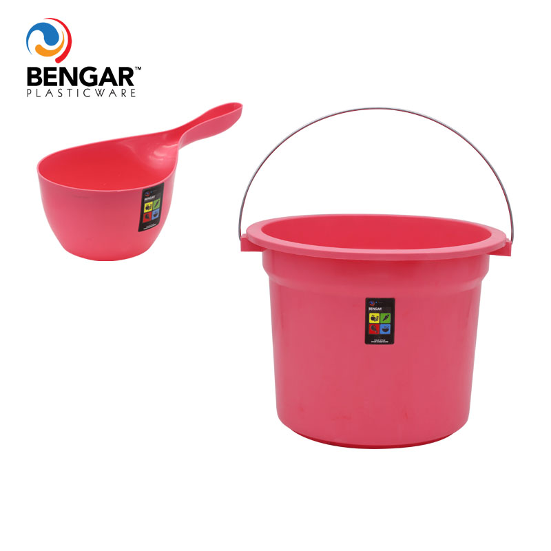 Pail water dipper timba tabo timba plastic bucket bathroom set pail and ...