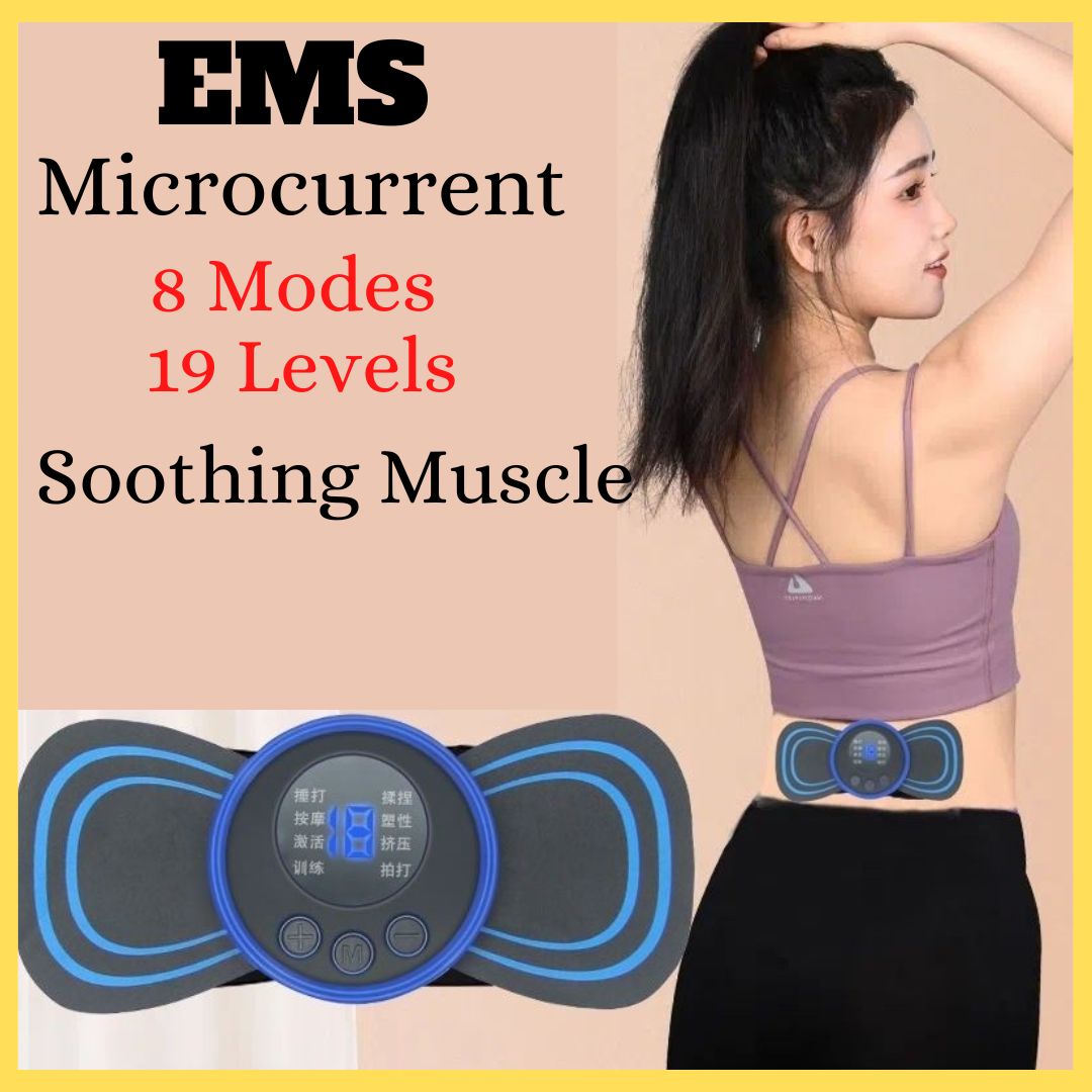 BEST SELLER!! 100% Effective Portable Mini Body Massager EMS Pad ...