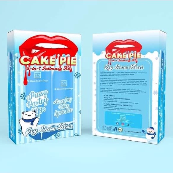 PSPH CAKE PIE 2in1 INTIMATE WASH & INTIMATE SPRAY (BLACK FOREST BLAST ...