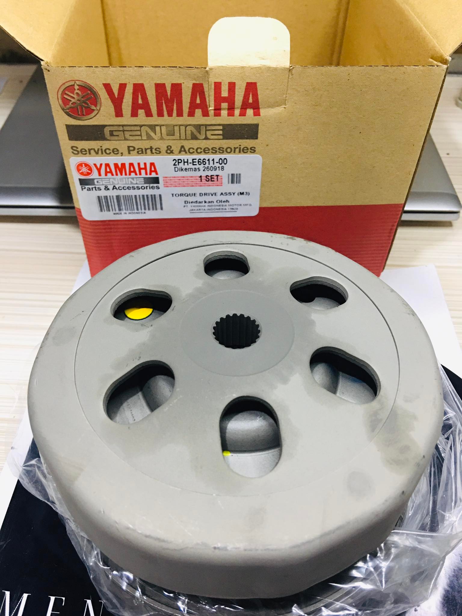 ORIGINAL TORQUE DRIVE ASSEMBLY YAMAHA MIO i125/MIO SOUL i125 - 2PH ...