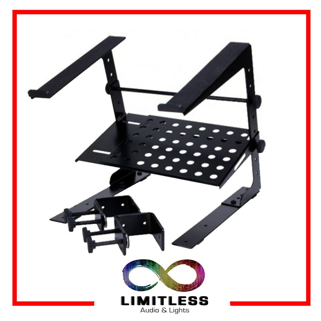 durable Portable Dj Laptop stand with tray adjustable height anti slip ...