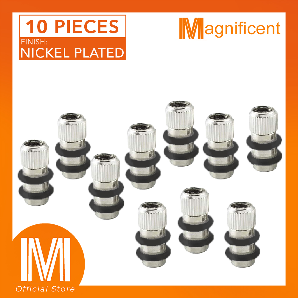 Steel Shelf Support Stud Thread with Rubber for Glass Wood Cabinet ...