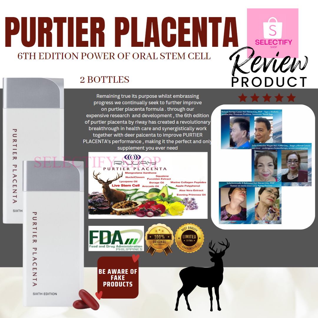 Purtier Placenta promo buy1 take 1 6th sixth Edition Stem Cell 60 ...