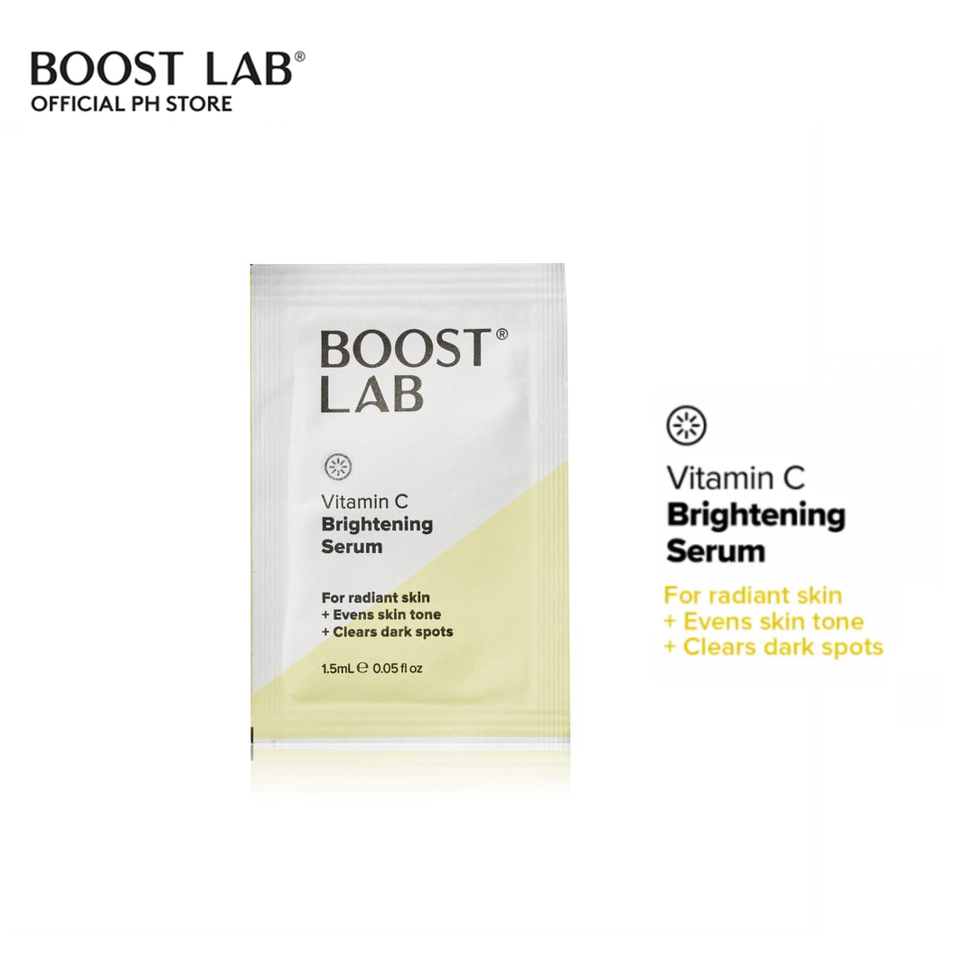 BOOST LAB Vitamin C Brightening Serum Trial Pack (1.5ml) | Lazada PH