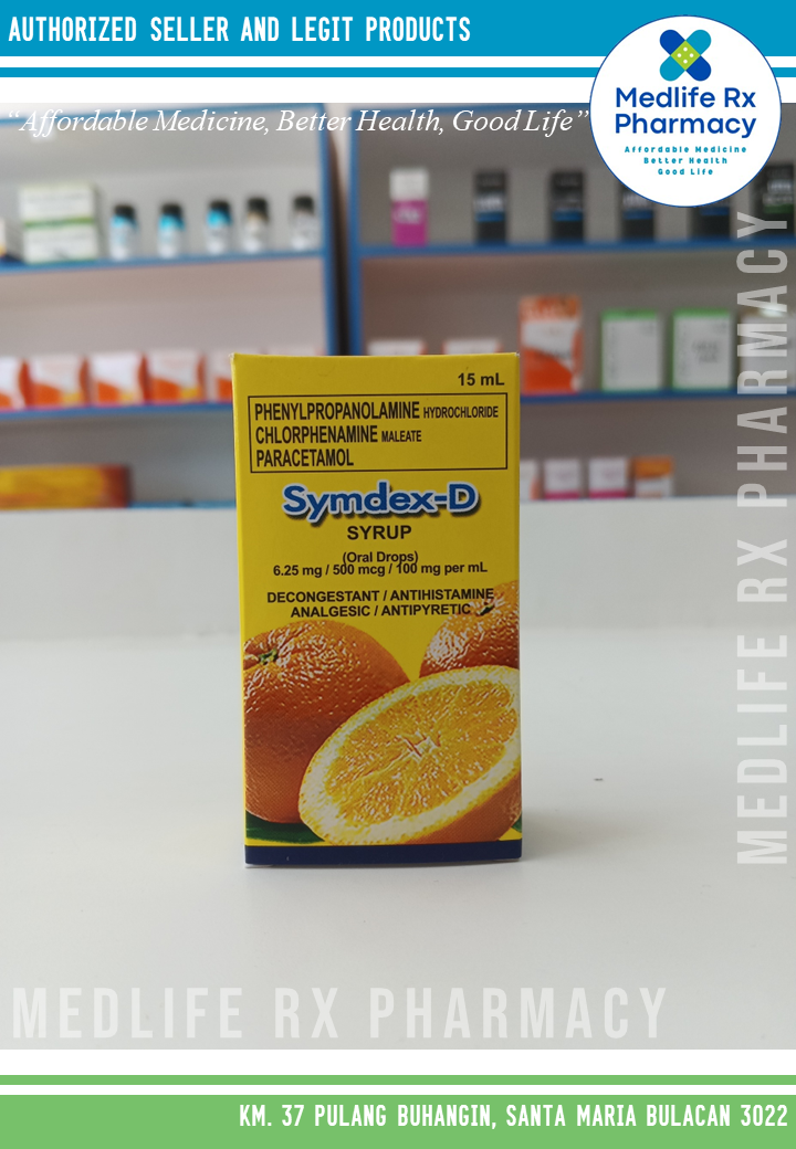 SYMDEX - D Syrup for Kids 15ml | Lazada PH
