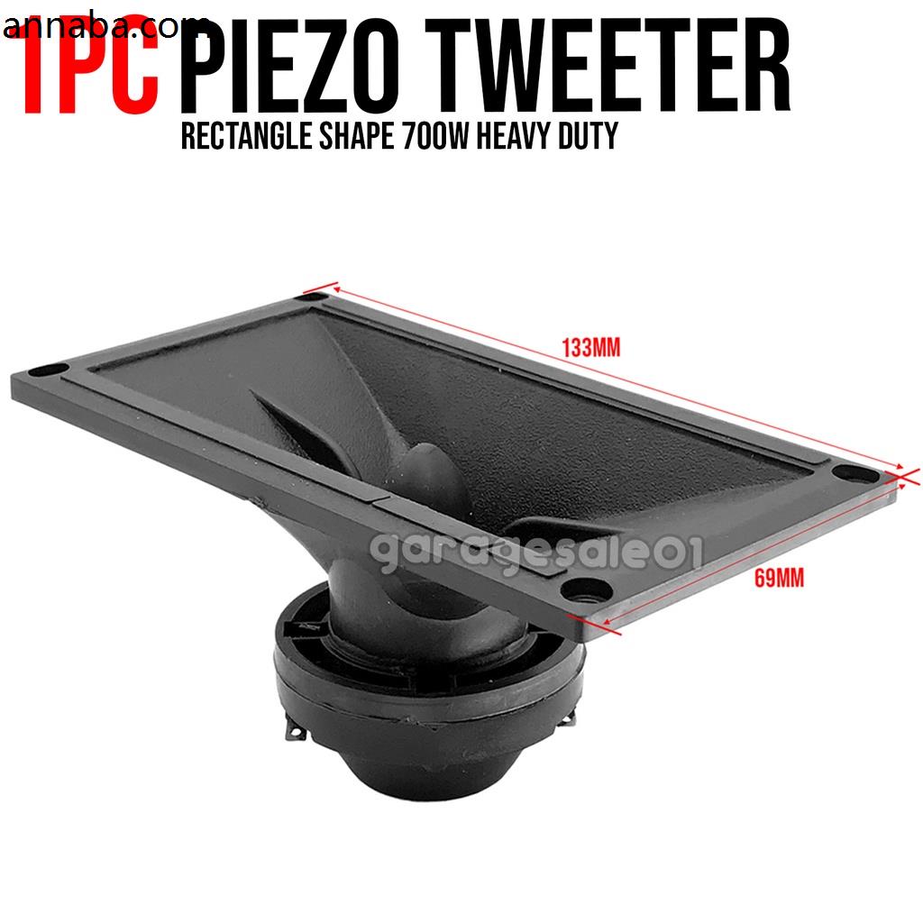 ⚡TWEETER PIEZO PT-104 700 WATTS RECTANGULAR BLACK⚡ | Lazada PH