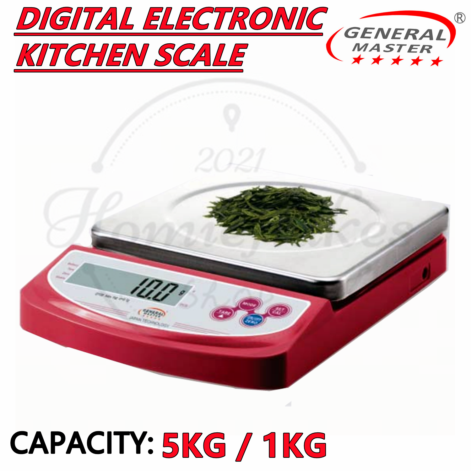 General Master Weighing Scale Electronic Kitchen Scale Digital Scale ...