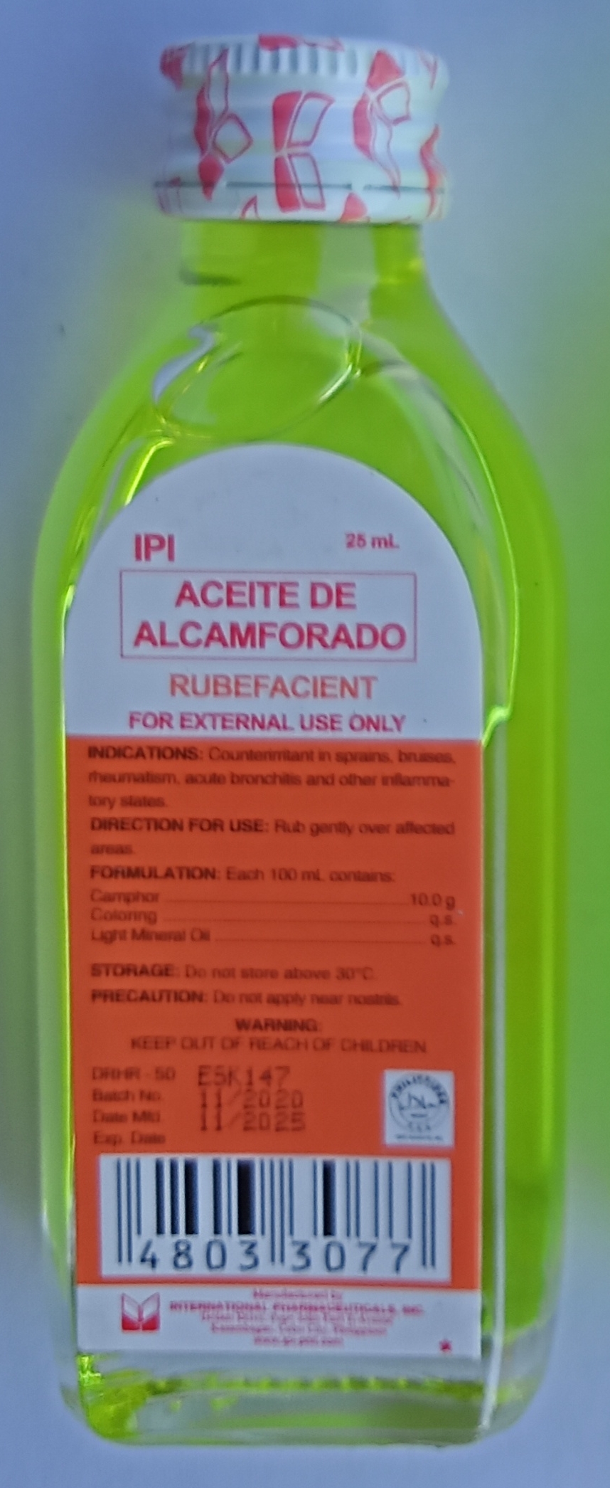 Aciete De Alcamporado 25ml, 50ml | Lazada PH
