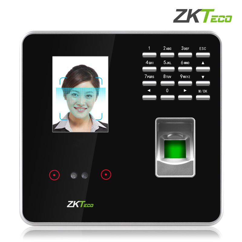 ZKTECO/Central Control Wisdom ZK3969 Biometrics Face Recognition Fingerprint Time Card Machine ...