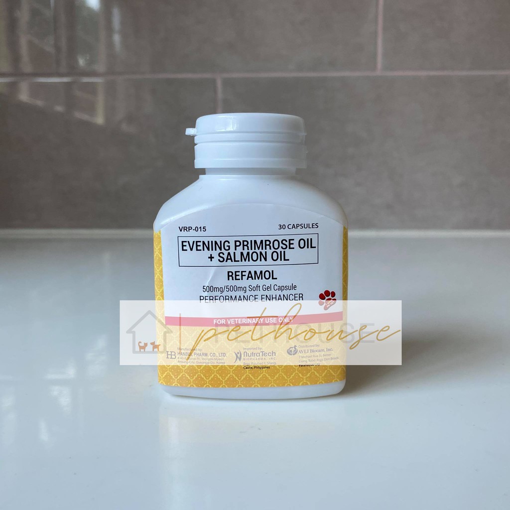 Refamol - Evening Primrose oil + Salmon Oil (30 Capsules) | Lazada PH