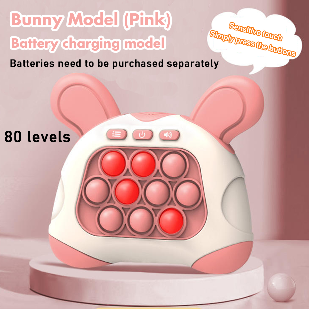 Pop it game machine pop it machine game console quick push pop it 4 ...