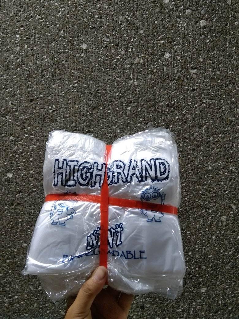 PLASTIC SANDO BAG 50PCS/ PACKS AVAILABLE COLOR GREEN RED STRIPE | Lazada PH