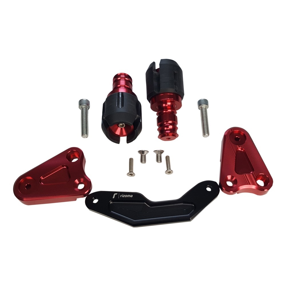 Rizoma Nmax v1 and V2 2020 Aerox CNC Aluminum and Rubber Muffler Frame ...