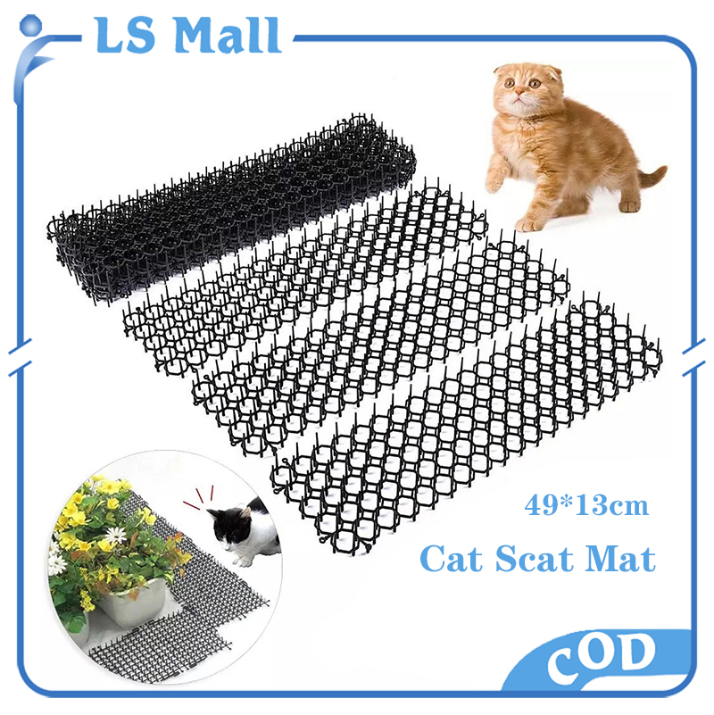 Cat Scat Mat with Spikes 49*13CM Anti Cat Spikes Cat Dog Repellent Mat ...
