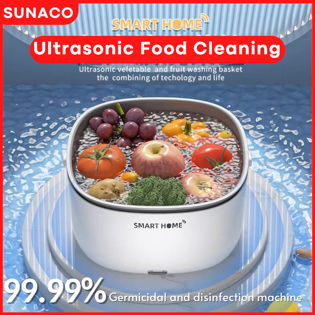 Ultrasonic Food Cleaning Machine Food Purification Automatic Fruit and ...