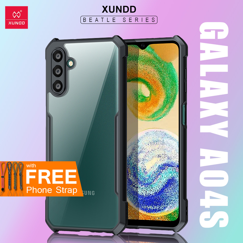 Xundd [Original] Beatle Clear Hybrid Shock Proof Armor Case for Samsung Galaxy A04S | Lazada PH