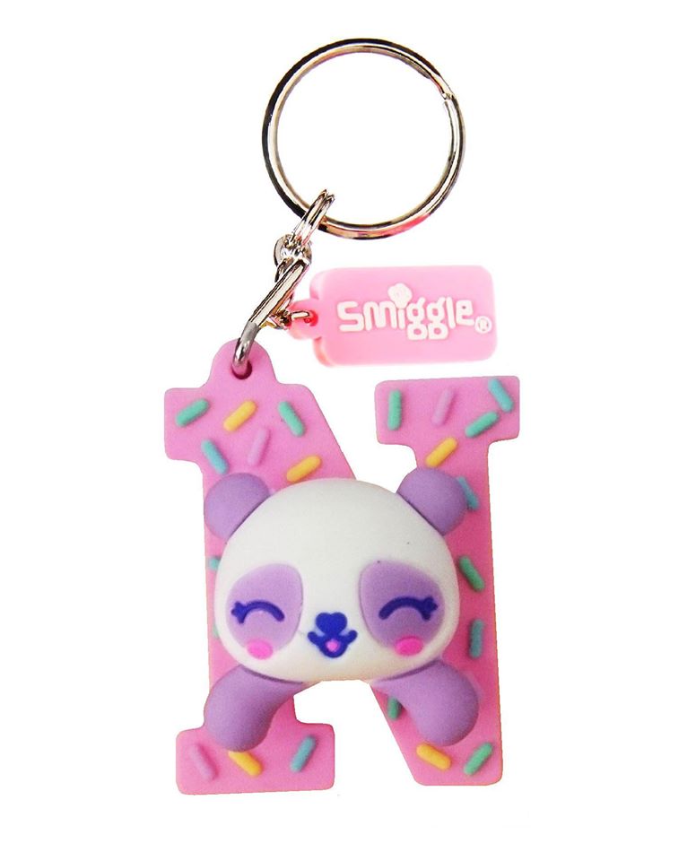 Smiggle Scented 3D Alphabet Keyring - Panda | Lazada PH