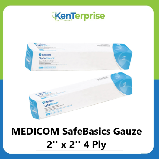 Medicom Safe Basics Gauze 2"x2"4PLY | Lazada PH