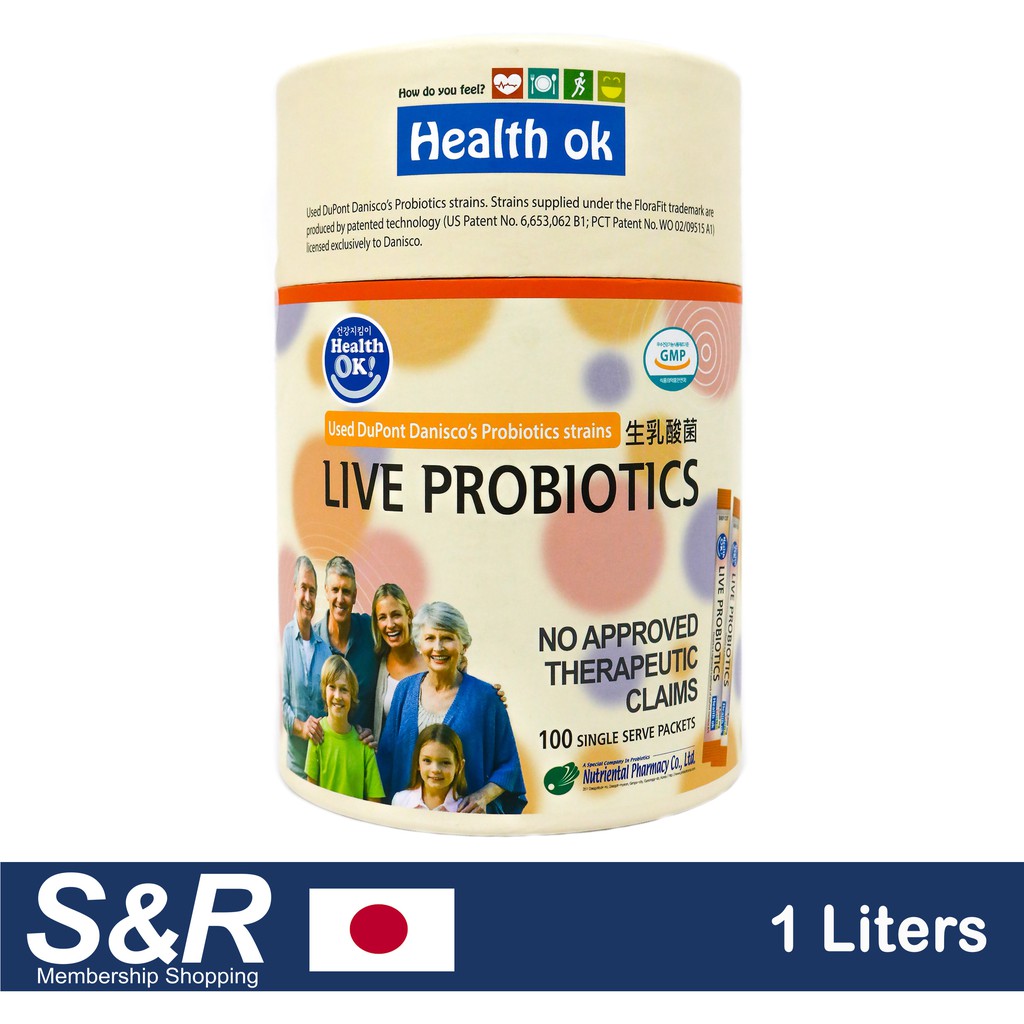 Health OK! Live Probiotics Dietary Supplement 2000mg | Lazada PH