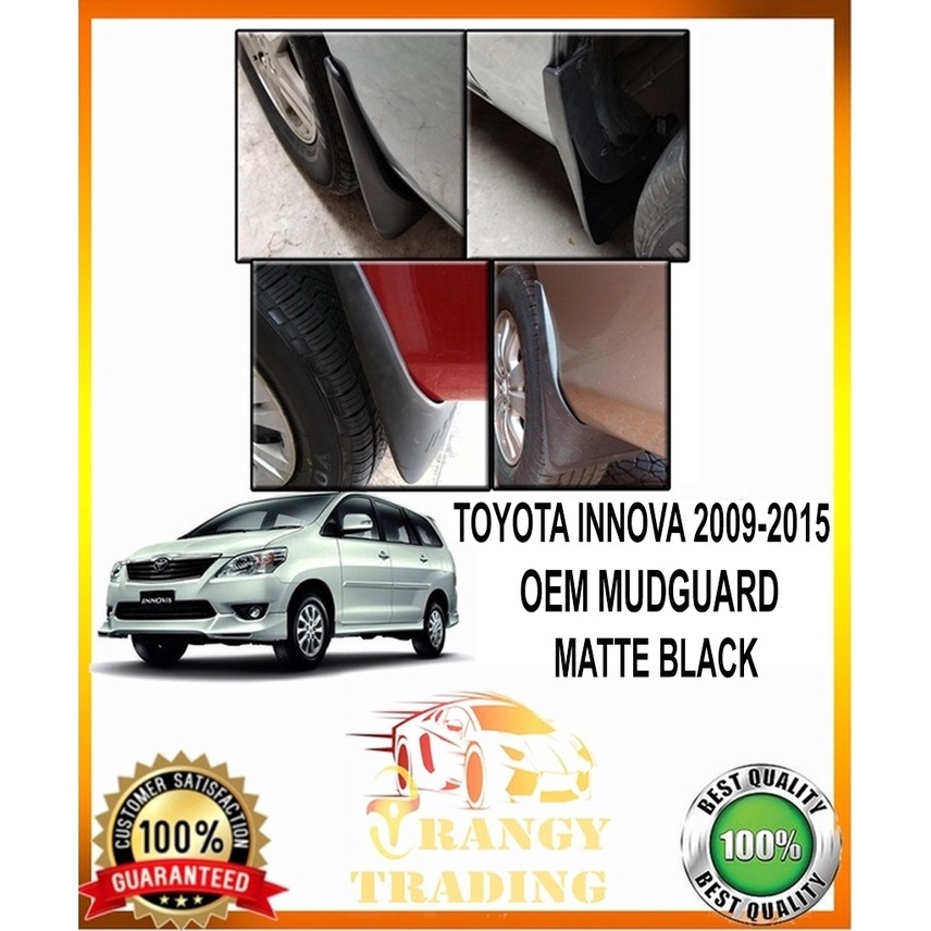 Toyota Innova 2009 to 2015 OEM Mud guard 2010 2011 2012 2013 2014 ...