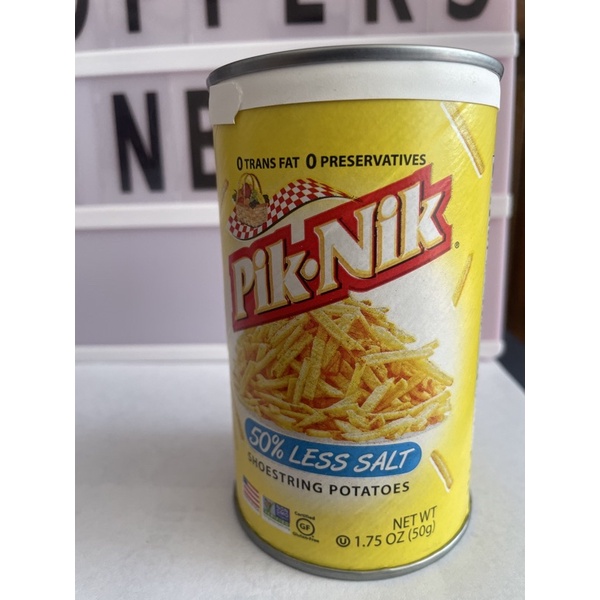 PikNik Original/50% Less Salt Shoestring Potatoes 50g | Lazada PH