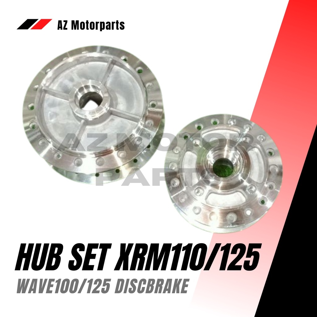 Hub set xrm110/125 wave100/125 discbrake | Lazada PH