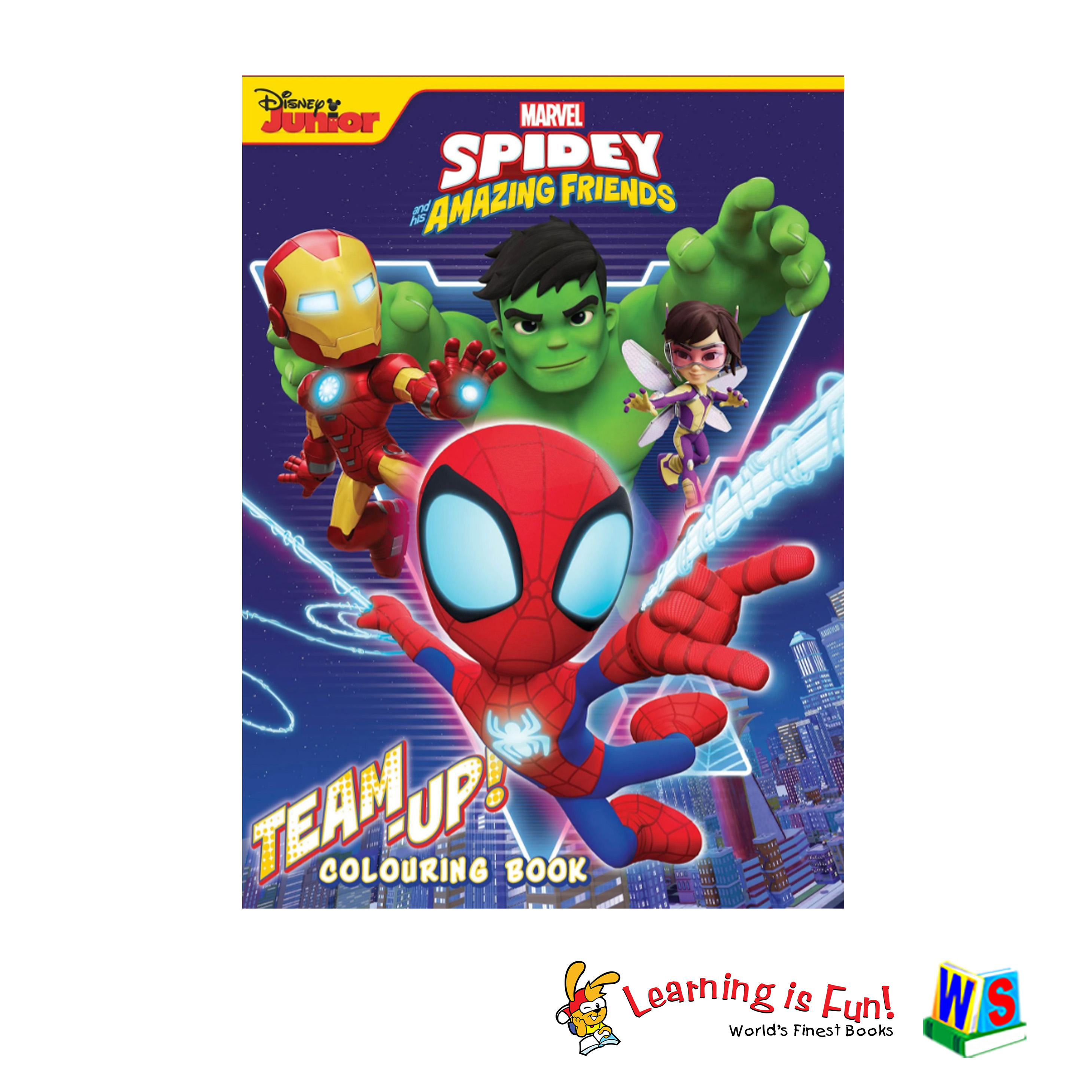 DISNEY JUNIOR MARVEL SPIDEY COLORING BOOK-TEAM UP | Lazada PH