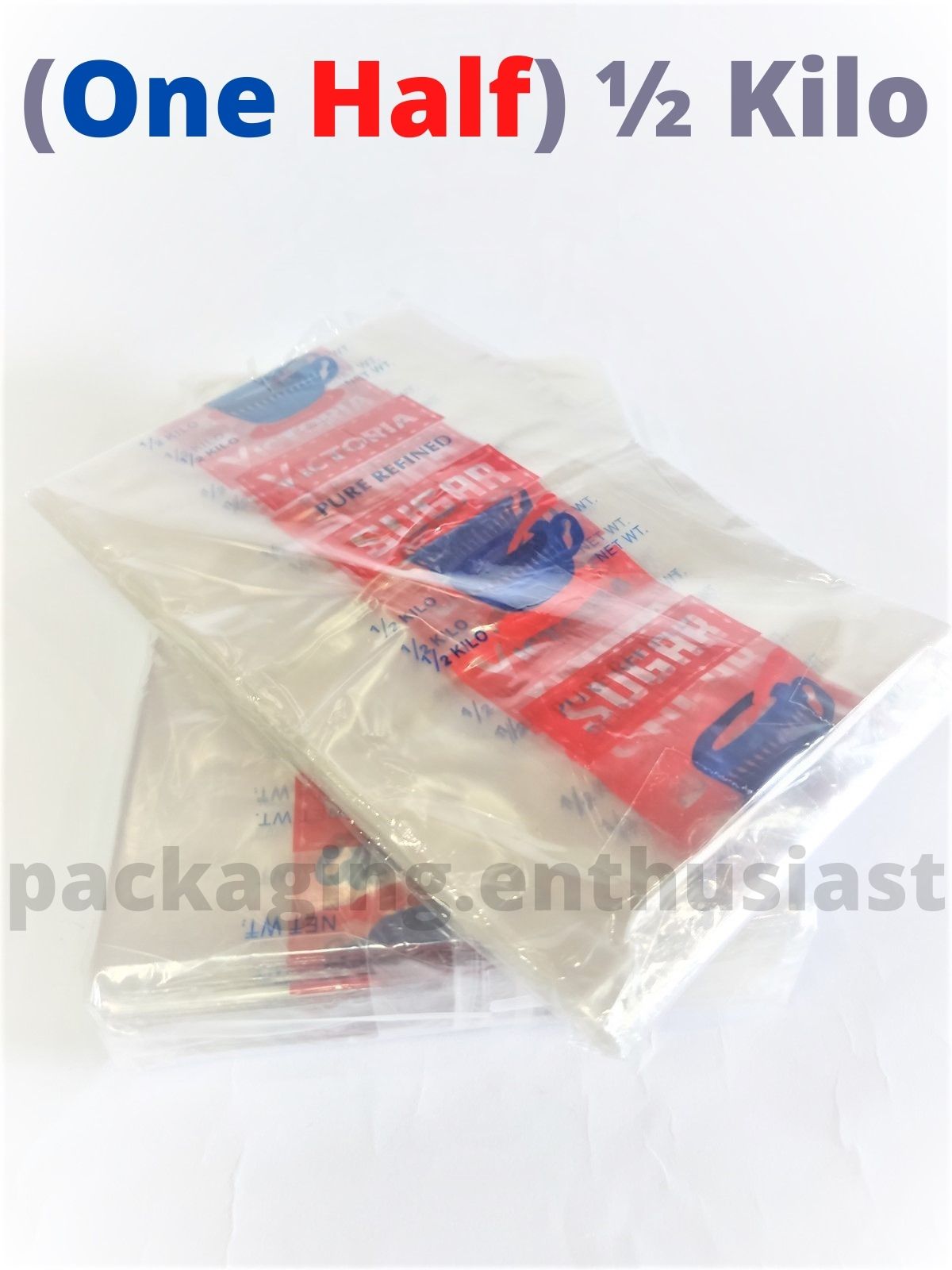 Victoria Sugar Bag PLASTIC WRAPPER (1/4 Kilo Sugar, 1/2 Kilo Sugar, 1 ...