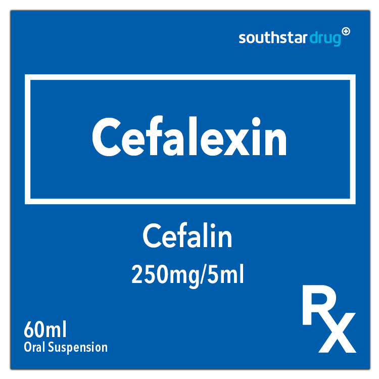 Rx: Cefalin 250mg / 5ml 60ml Oral Suspension | Lazada PH
