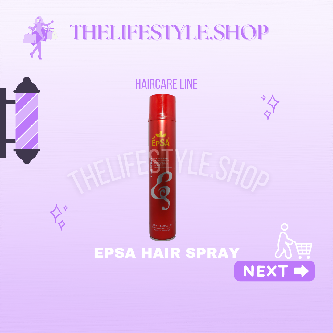 Epsa Professional Salon And Styling Used Super Hold Spray from ...