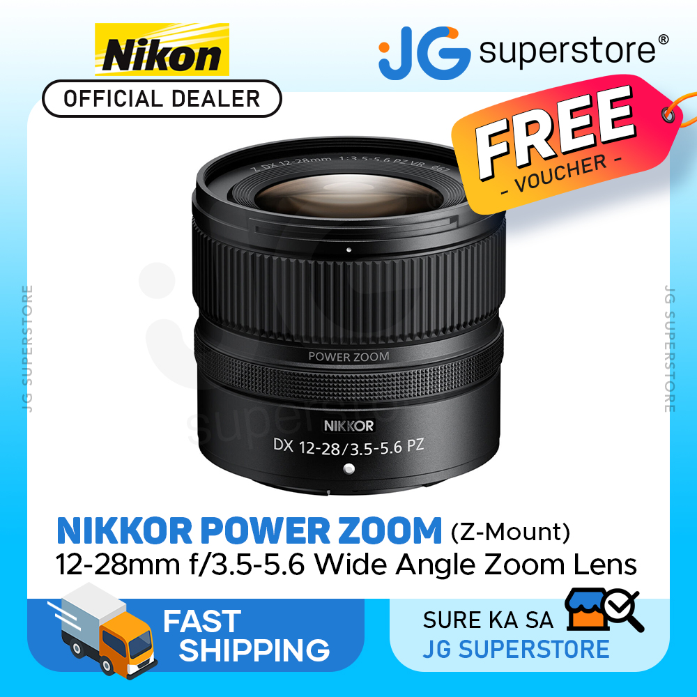 Nikon NIKKOR Z Series 12-28mm f/3.5-5.6 Power Zoom PZ AF VR DX APS-C ...