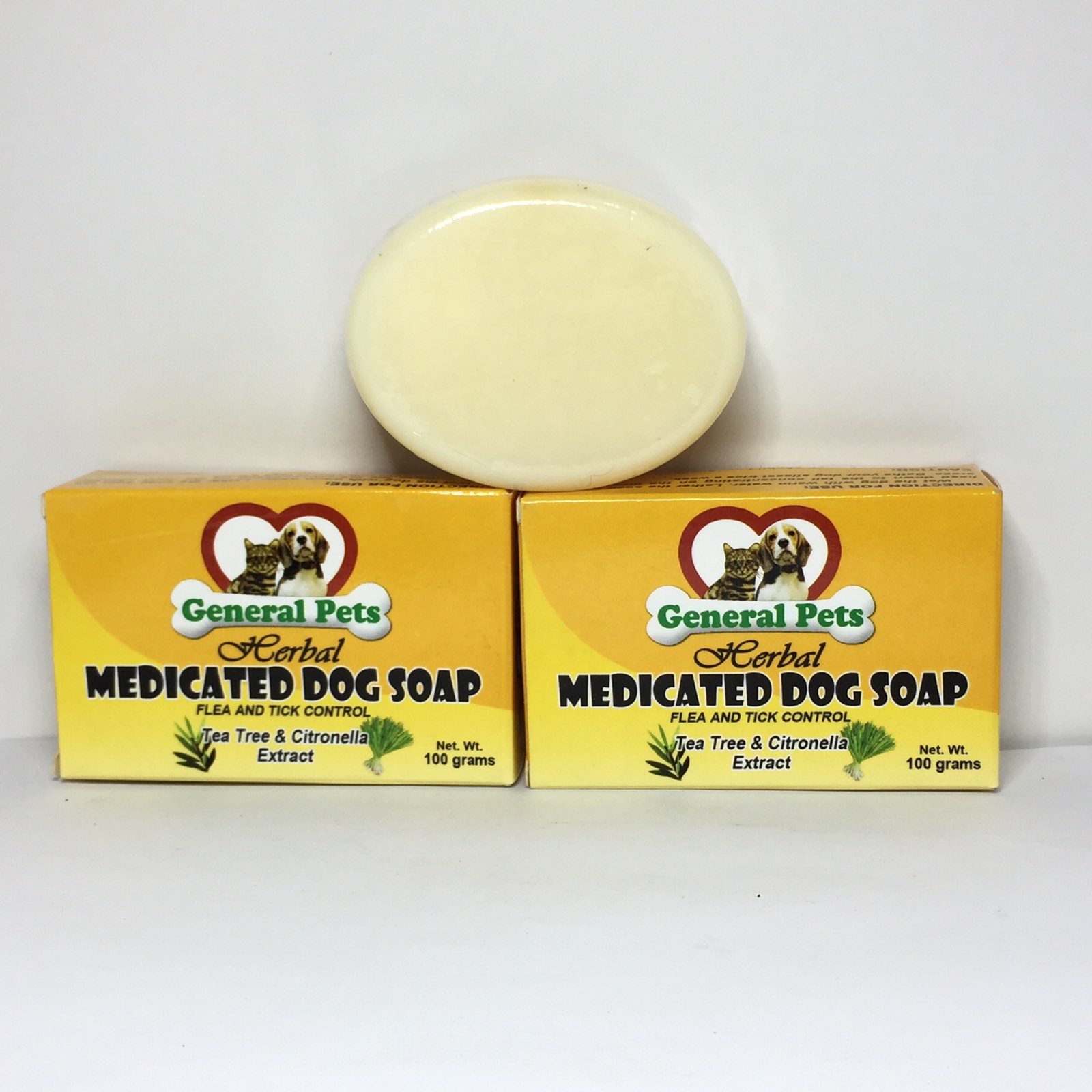 [SOUTH VET] 2pcs Herbal Medicated dog soap Flea and Tick Control 100g ...