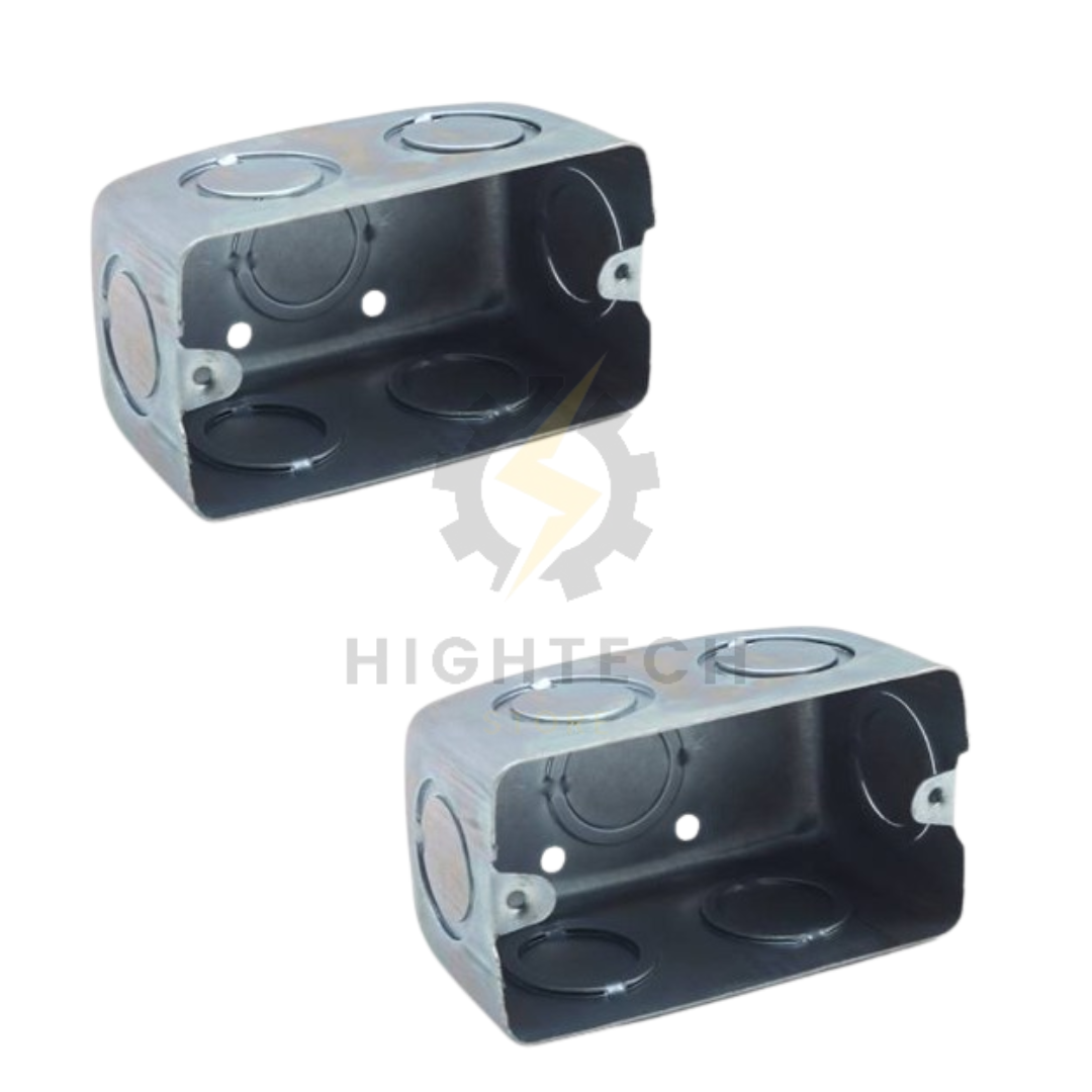 Metal Utility Box 4X2 / Metal Junction Box 4X4 | Lazada PH