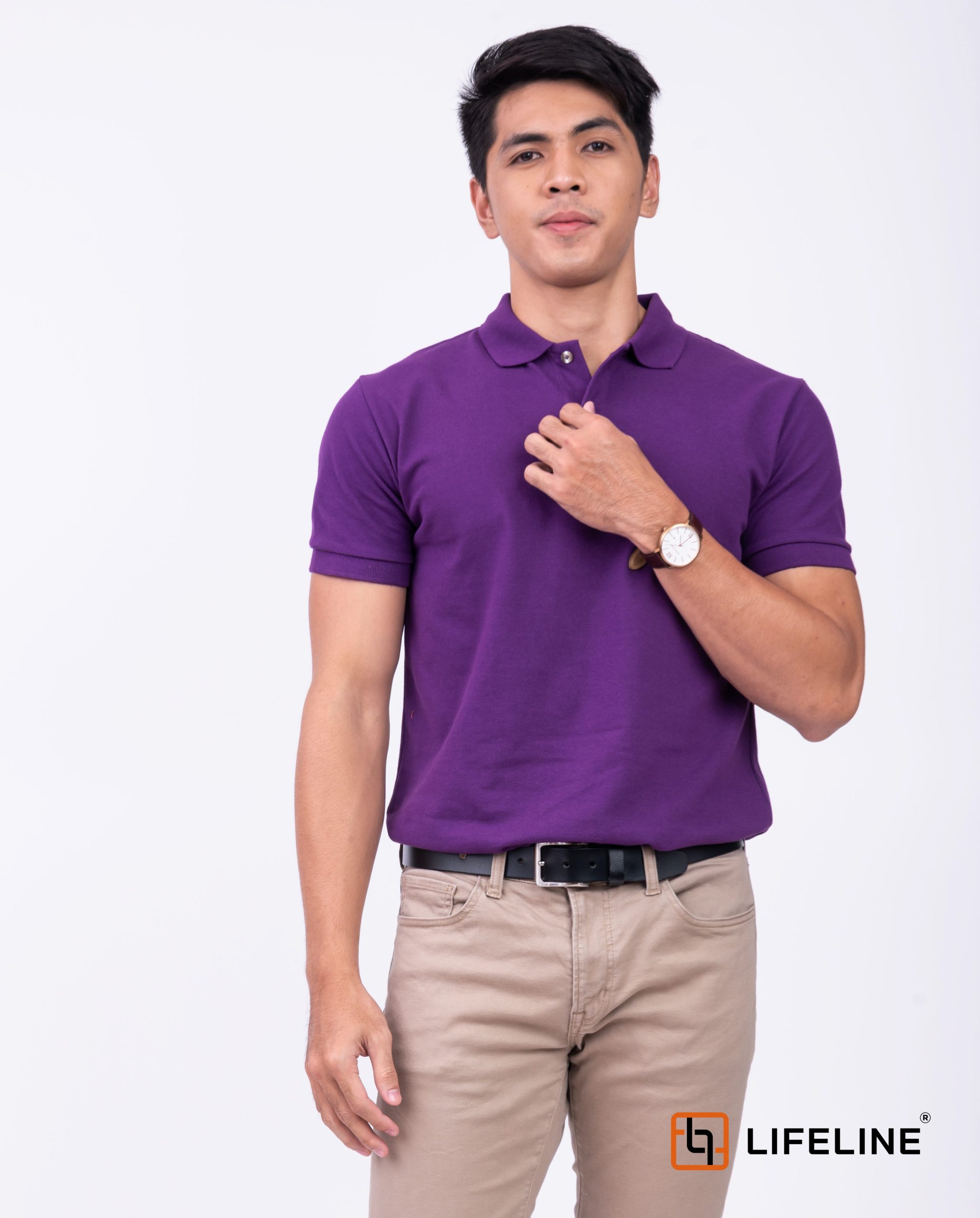 LIFELINE MEN'S PLAIN POLOSHIRTS All Colors Available Original | Lazada PH