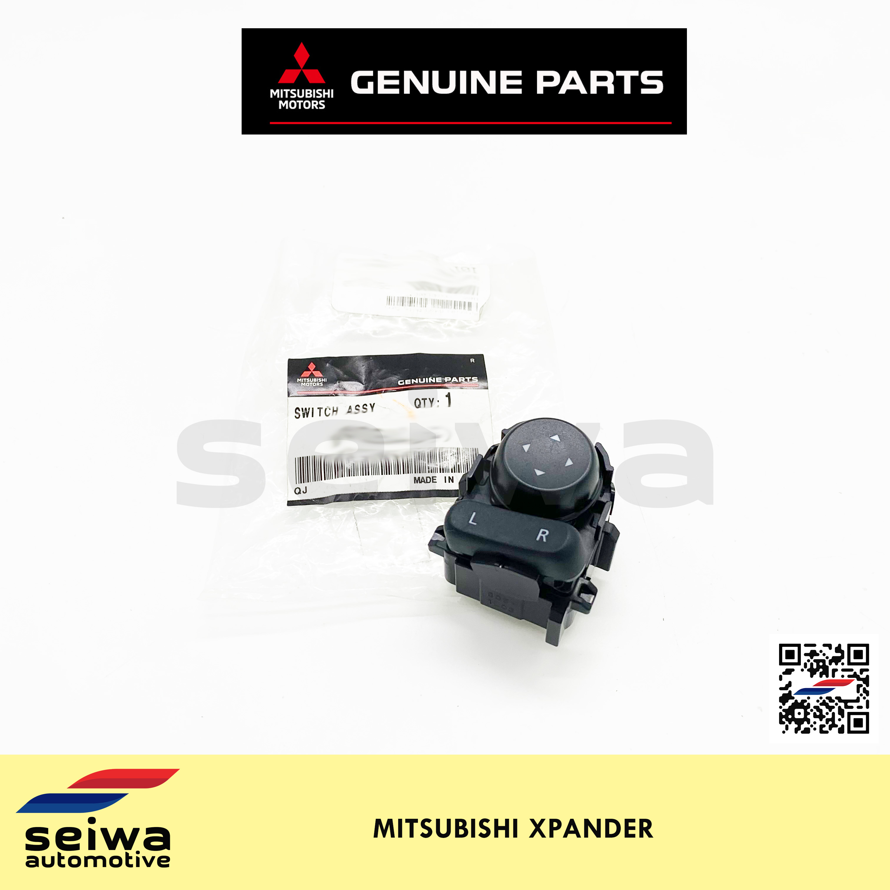 Mitsubishi Xpander Side Mirror Switch - Genuine Mitsubishi Auto Parts ...