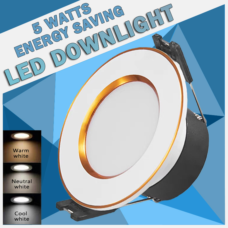 5 Watts LED Downlight Tri Color Ceiling Pin Light 1 PIECES Of Ceiling ...