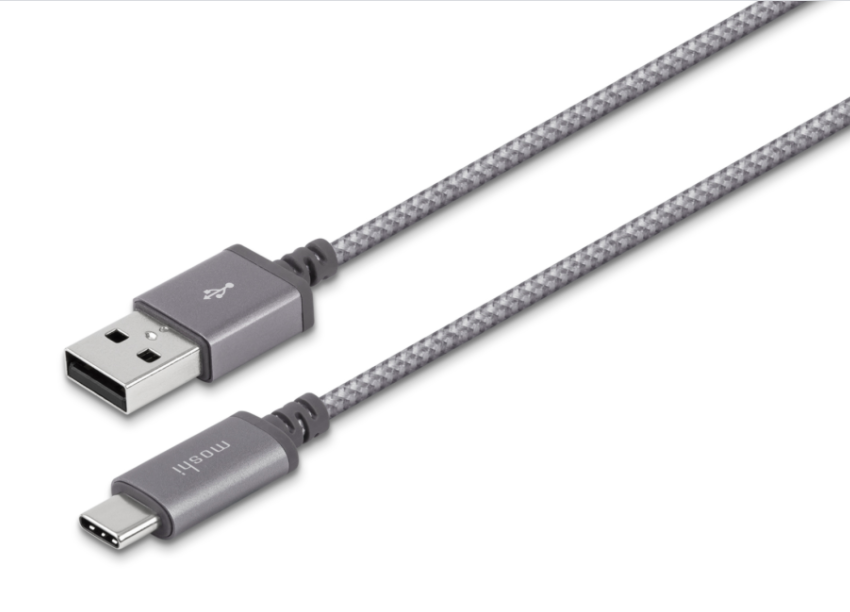 Moshi Cable Integra USB-C to USB-A 1.5m Titanium Gray | Lazada PH