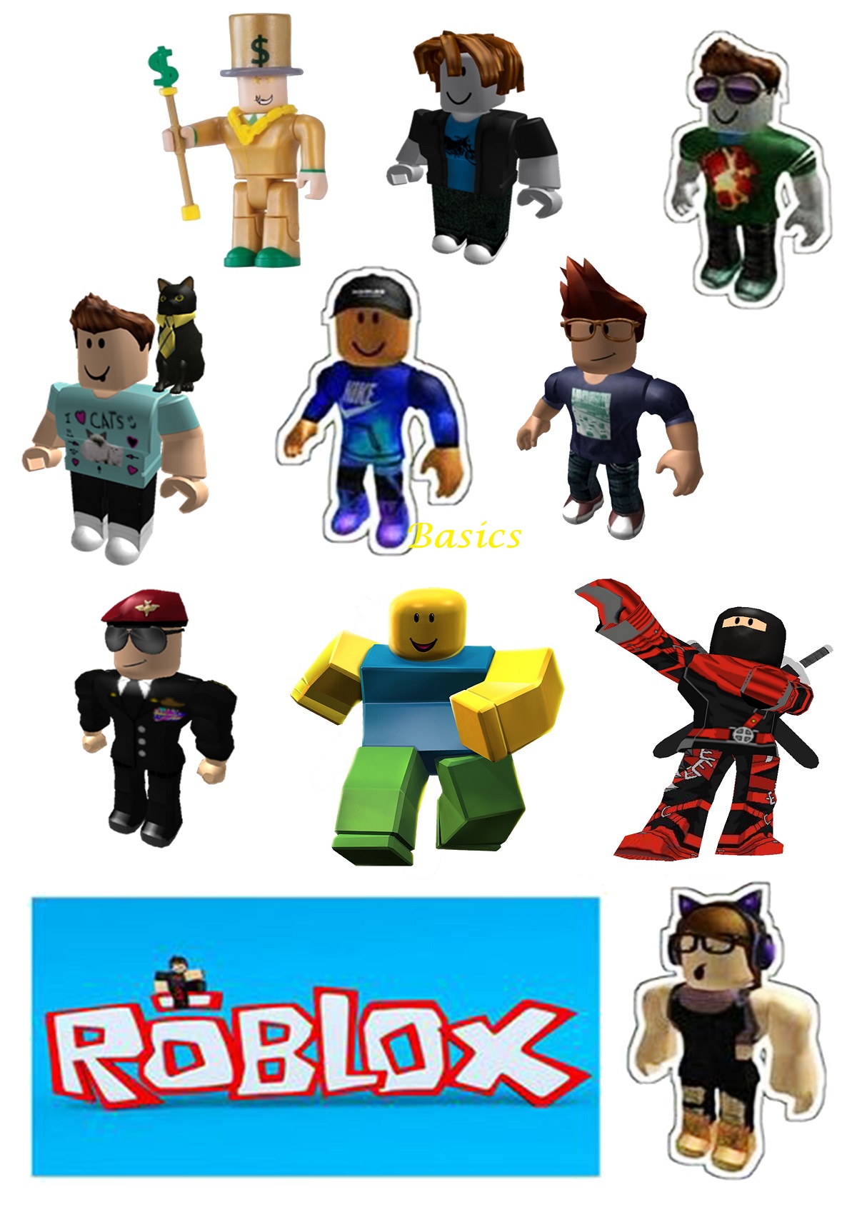 FREE Printable Roblox Cupcake Toppers, 51% OFF