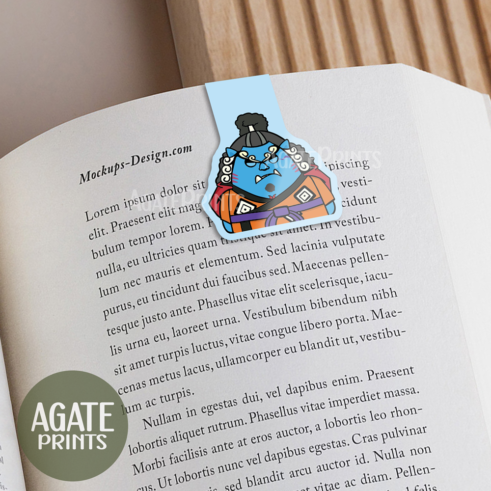 One Piece Chibi Magnetic Bookmark | Strawhats Pirate Luffy Sanji Zoro ...