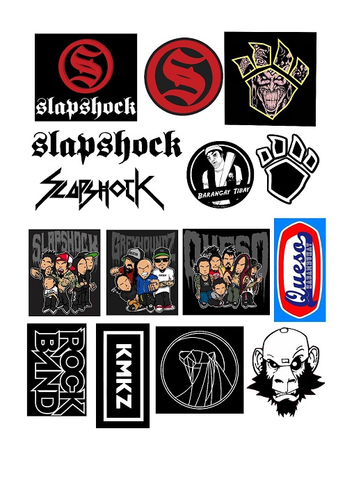 Universal OPM BAND PART-1 STICKER PACK For Helmets decals Motorcycle ...