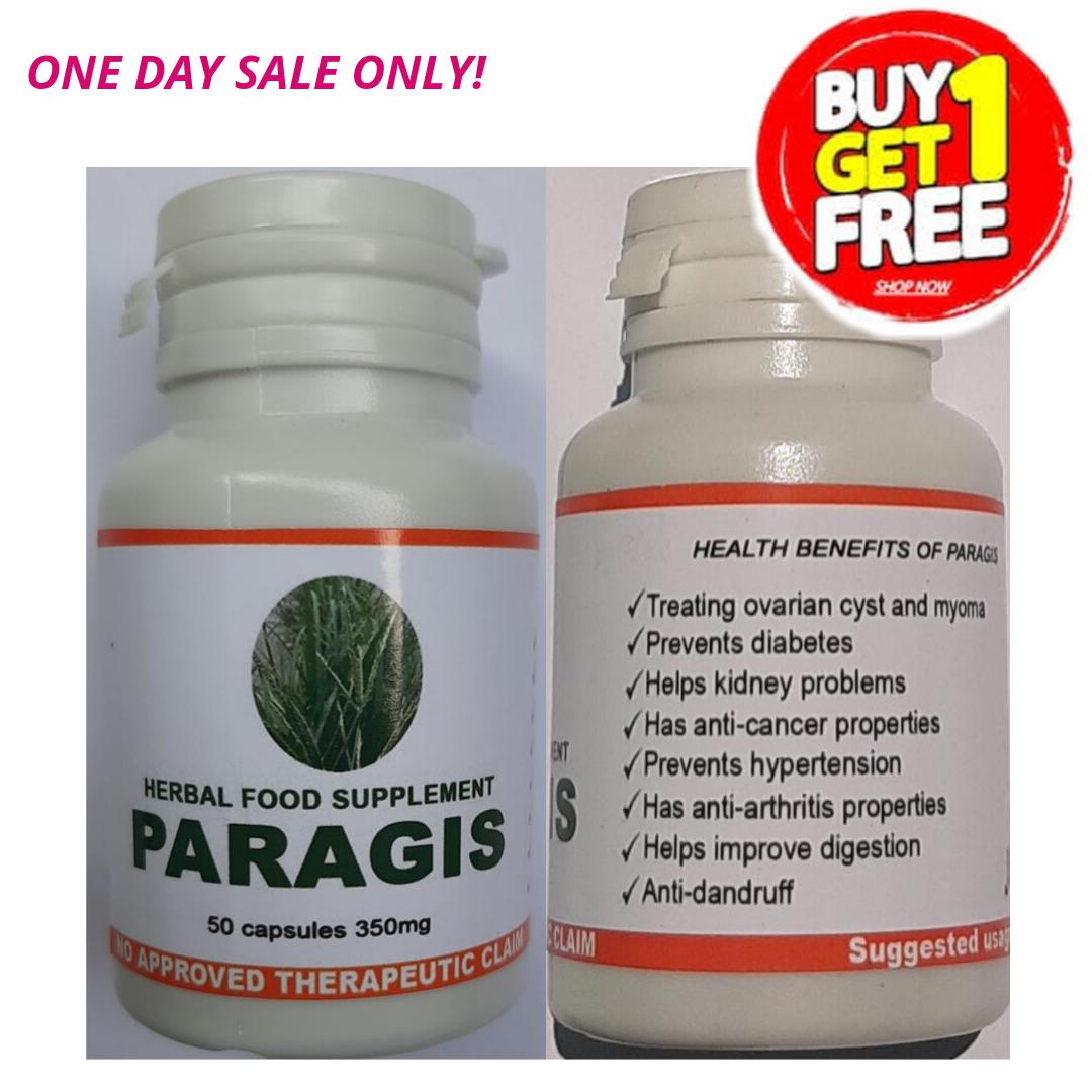 Paragis Herbal Capsules 50 Capsules(Buy 1 Get 1 Free) | Lazada PH