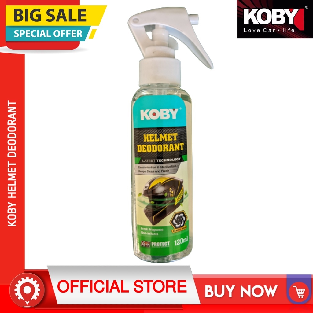 Koby Helmet Deodorant and Sterilization 120ml | Lazada PH