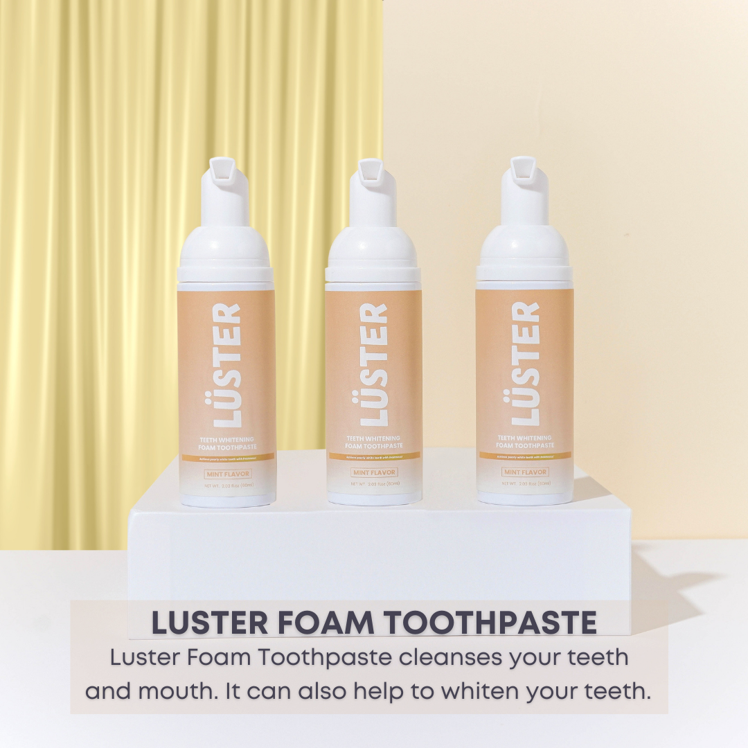 Luster Foam Toothpaste (FDA APPROVED) | Lazada PH